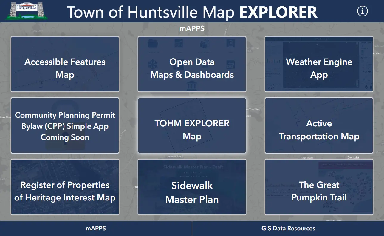 Maps | Town of Huntsville