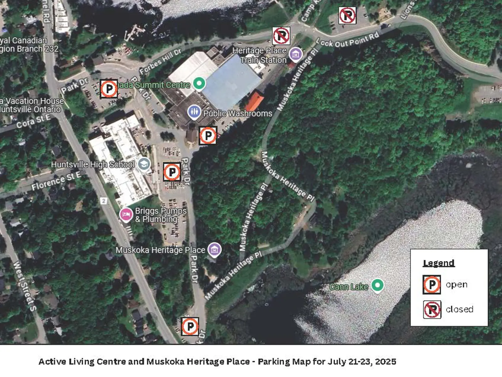 Town of Huntsville Programming Interruptions at the Active Living Centre and Muskoka Heritage ...